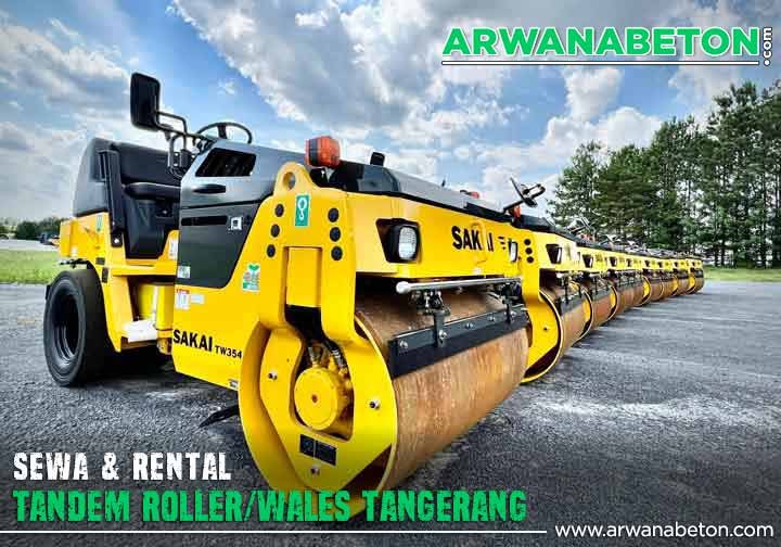 Harga Sewa Tandem Roller Tangerang Per Shift 2026